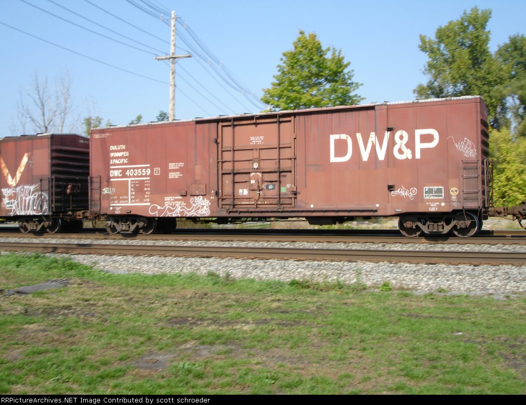 DWC (DW&P) Boxcar 403559 EB